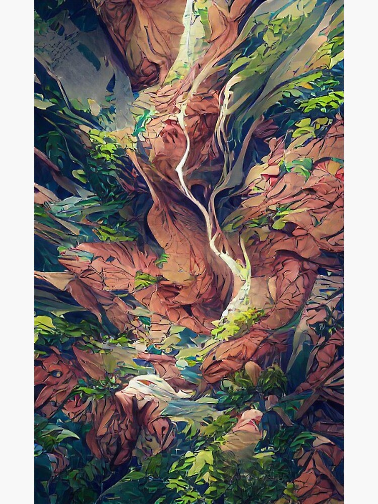 "Nature Provenance style Art" Sticker for Sale by NeuralProd | Redbubble