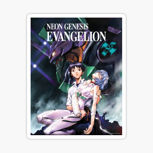 "Evangelion EVA " Sticker for Sale by patriciamwhitte | Redbubble