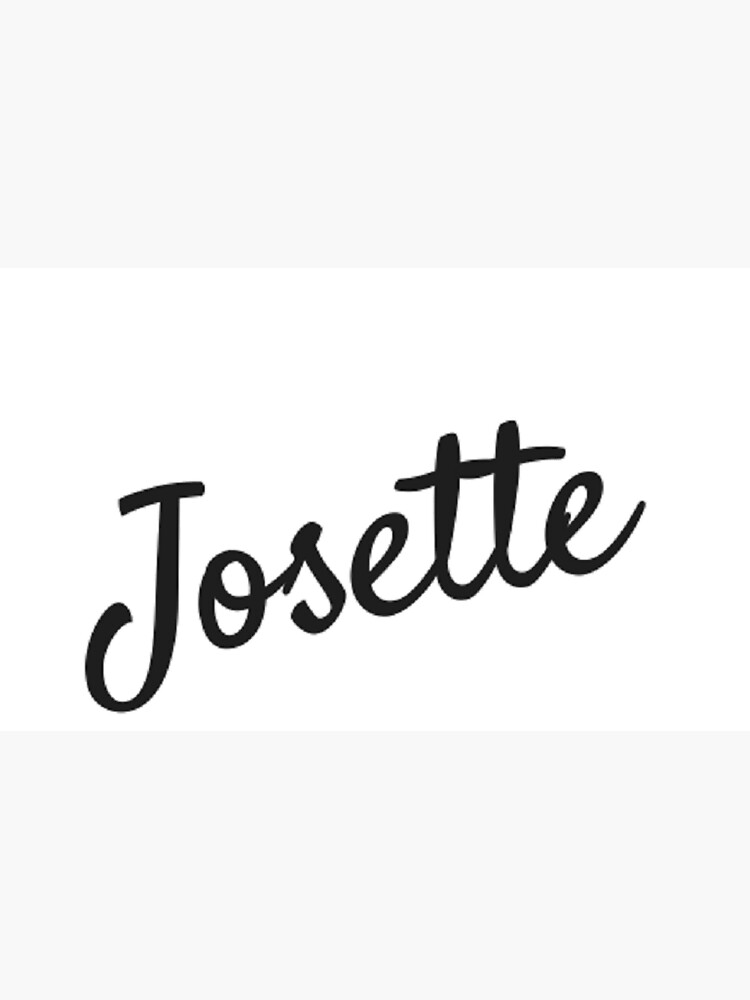 "team josette" Sticker for Sale by meredithrose57 | Redbubble