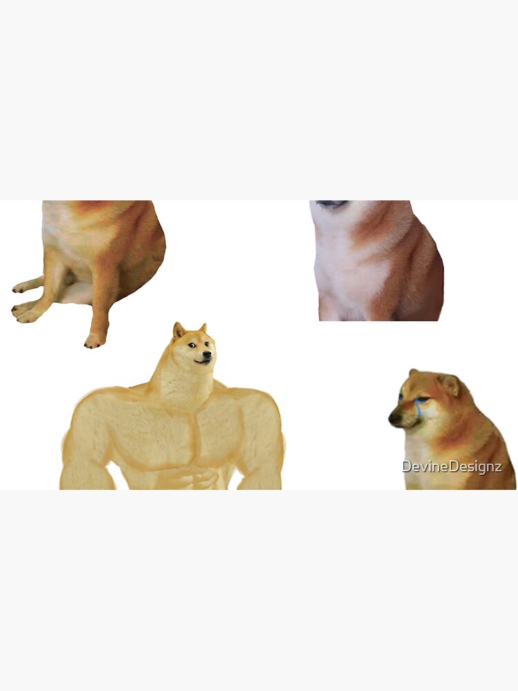 "Cheems Dog Funny Meme Sticker Pack" Cap for Sale by DevineDesignz ...