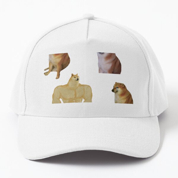 "Cheems Dog Funny Meme Sticker Pack" Cap for Sale by DevineDesignz ...
