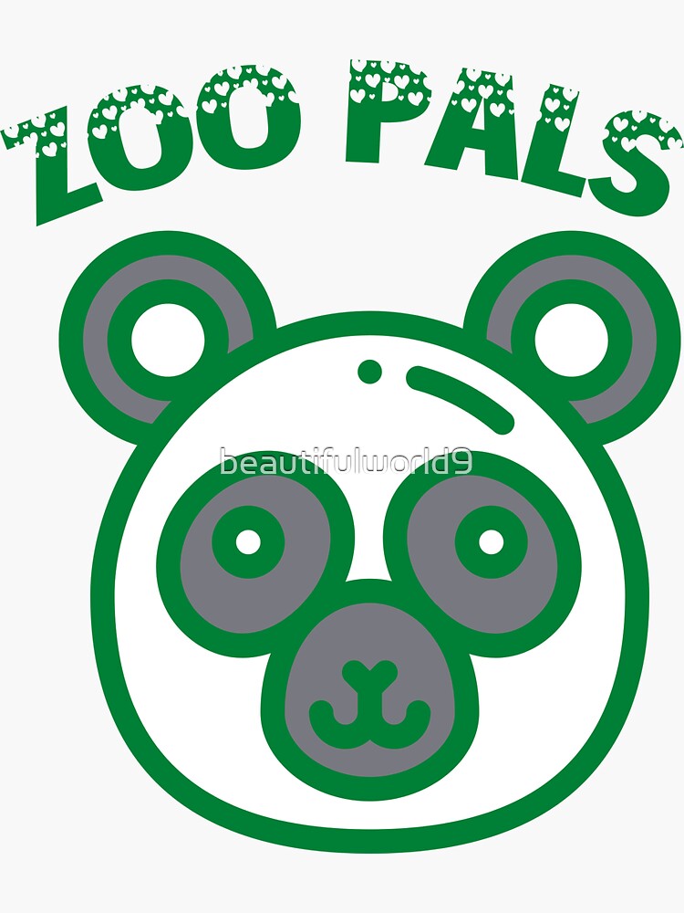 "funny zoo pals" Sticker by beautifulworld9 | Redbubble