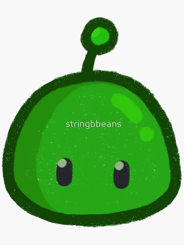 "Slime blob Illustration from Stardew Valley" Sticker for Sale by ...