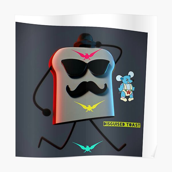 "Disguised Toast, offline tv" Poster by Cleo2 | Redbubble