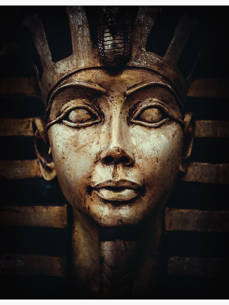 "Egyptian king pharaoh face" Poster for Sale by LynnHinson7 | Redbubble