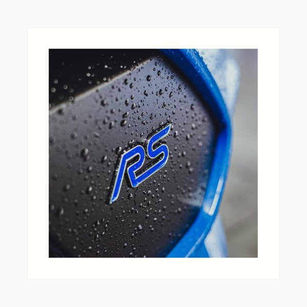 "Focus RS logo" Art Print for Sale by autoaddict | Redbubble