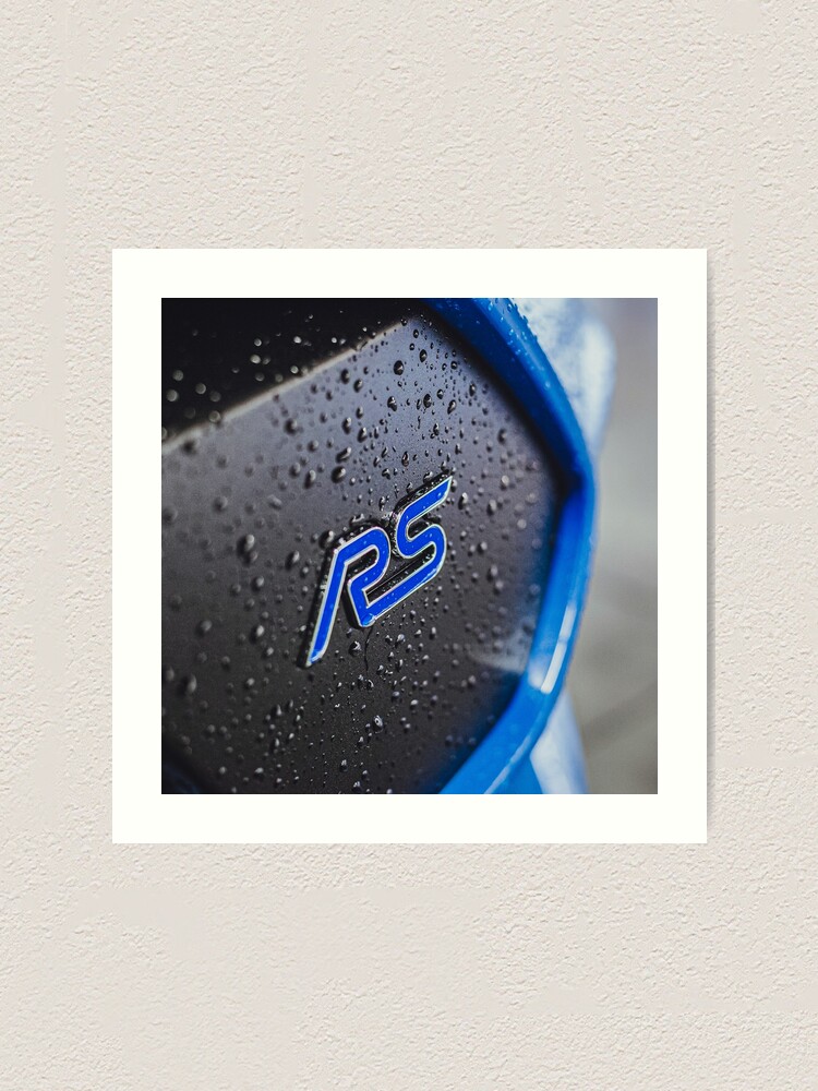 "Focus RS logo" Art Print for Sale by autoaddict | Redbubble