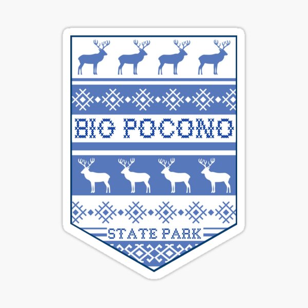 "Big Pocono state park " Sticker by triplew427 | Redbubble
