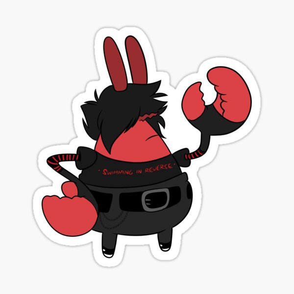 "Emo Krabs" Sticker for Sale by CynicalShoppe | Redbubble