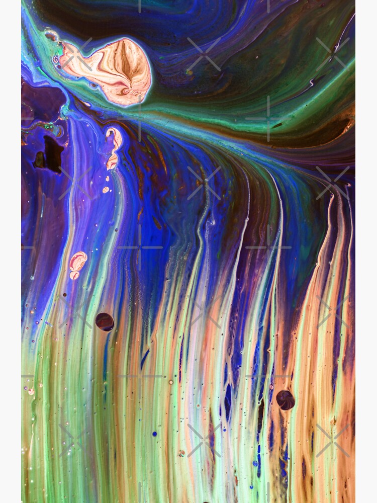 "Hydro Dipping - Tie Dye" Sticker for Sale by cubensins | Redbubble