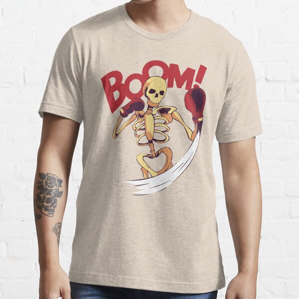 "Skeleton with boxing gloves" T-shirt for Sale by Uhhnad | Redbubble ...