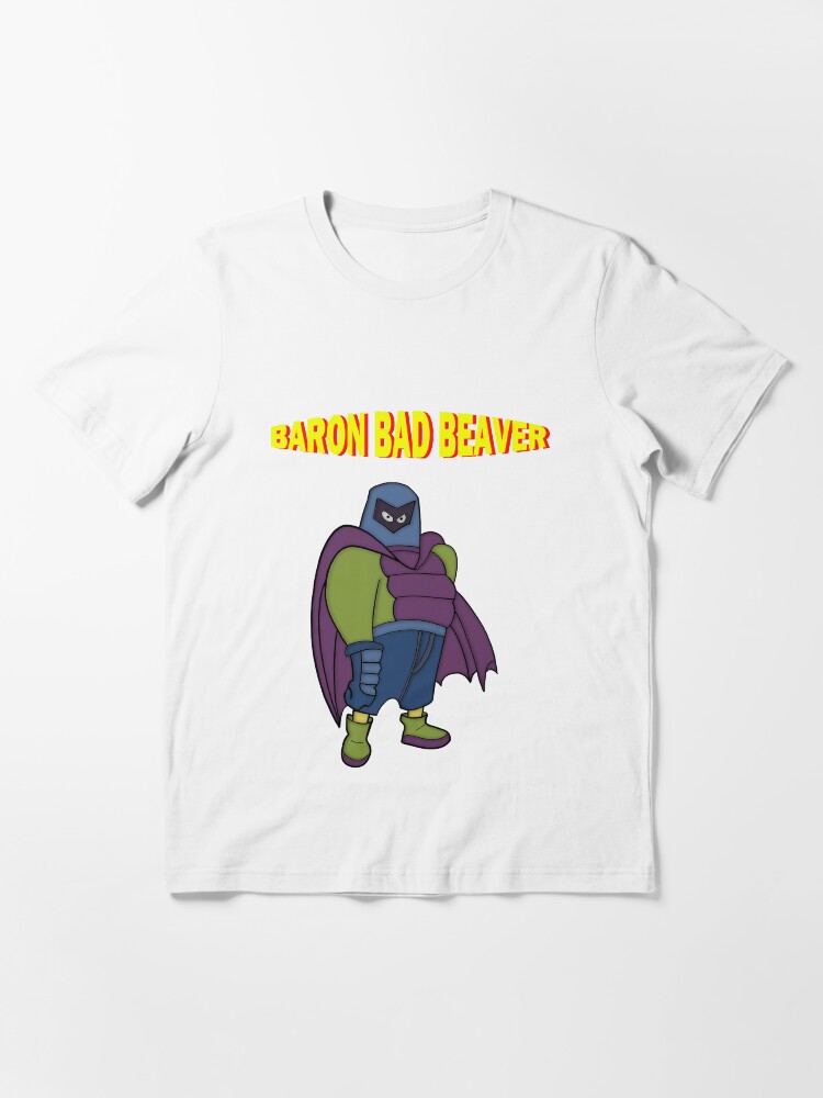 "Baron Bad Beaver" T-shirt for Sale by Nargren | Redbubble | angry ...