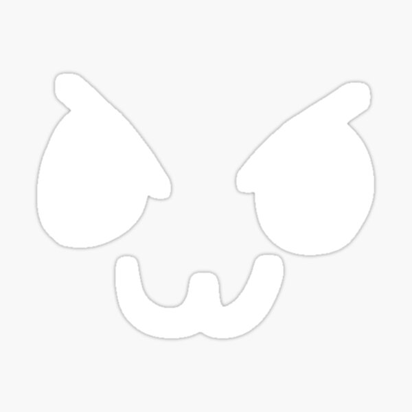 "OWO face mask" Sticker by Nyamelon | Redbubble