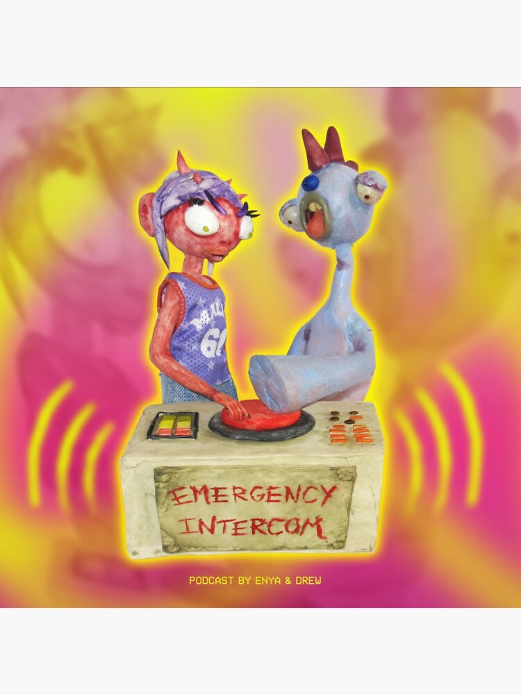"Emergency Intercom" Sticker for Sale by jxebxck | Redbubble