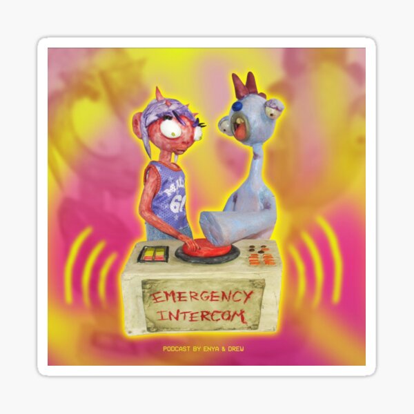 "Emergency Intercom" Sticker for Sale by jxebxck | Redbubble