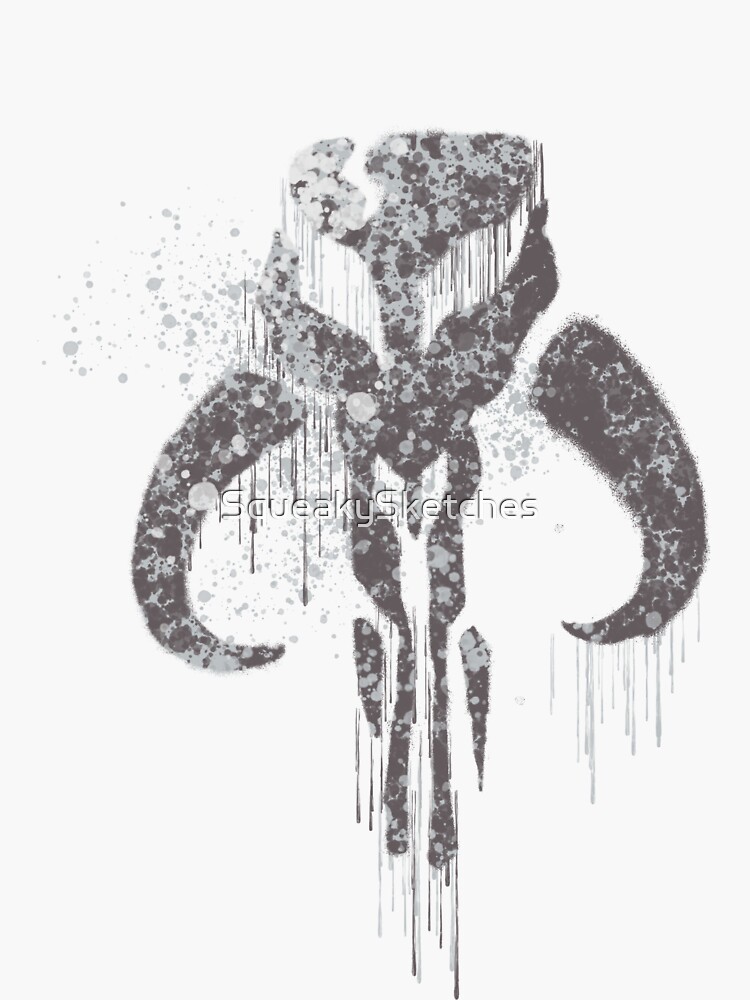 " Mando Symbol, Kyr’bes, Clan Vizsla, Death Watch, Sabine Wren Inspired ...