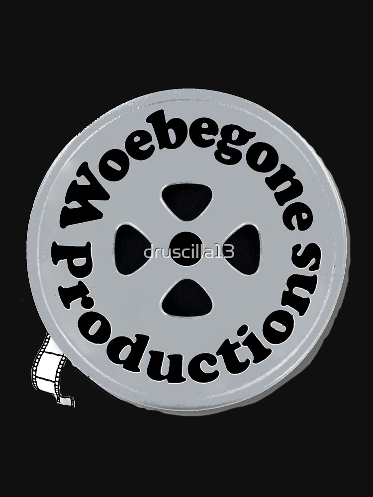 "Woebegone Productions" Essential T-Shirt for Sale by druscilla13 ...