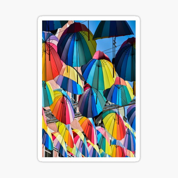 "Umbrella" Sticker for Sale by Click-n-buy24-7 | Redbubble