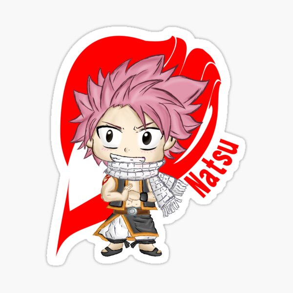 "Fairy Tail Natsu " Sticker for Sale by jstudiosoregon | Redbubble