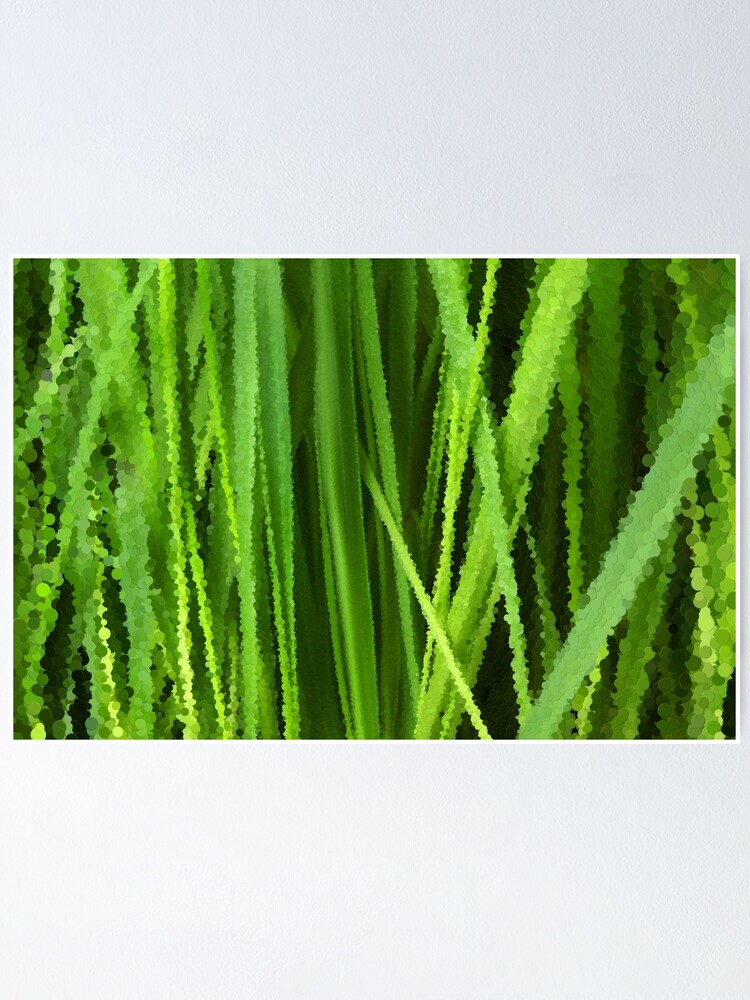 "The Greener Grass" Poster for Sale by MathenaArt | Redbubble