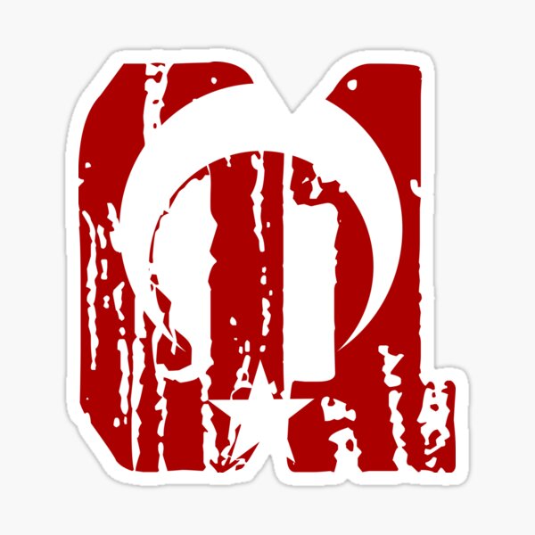 "Adana 01 Turkey flag used look" Sticker for Sale by emeksedesign ...