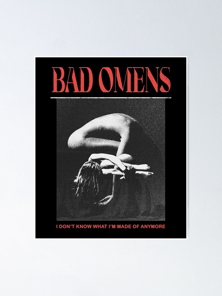 "Bad Omens Merch IDWT$ Shirt" Poster by adrjosephl8njr | Redbubble