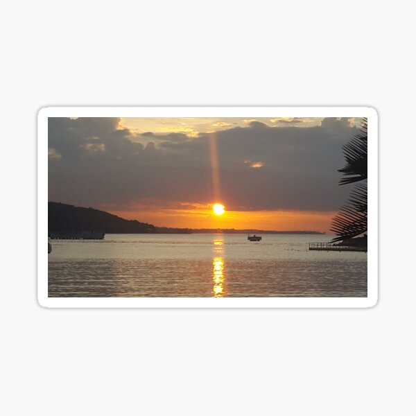 "Ocho Rios Sunset Jamaica" Sticker for Sale by jaxaredbubble | Redbubble