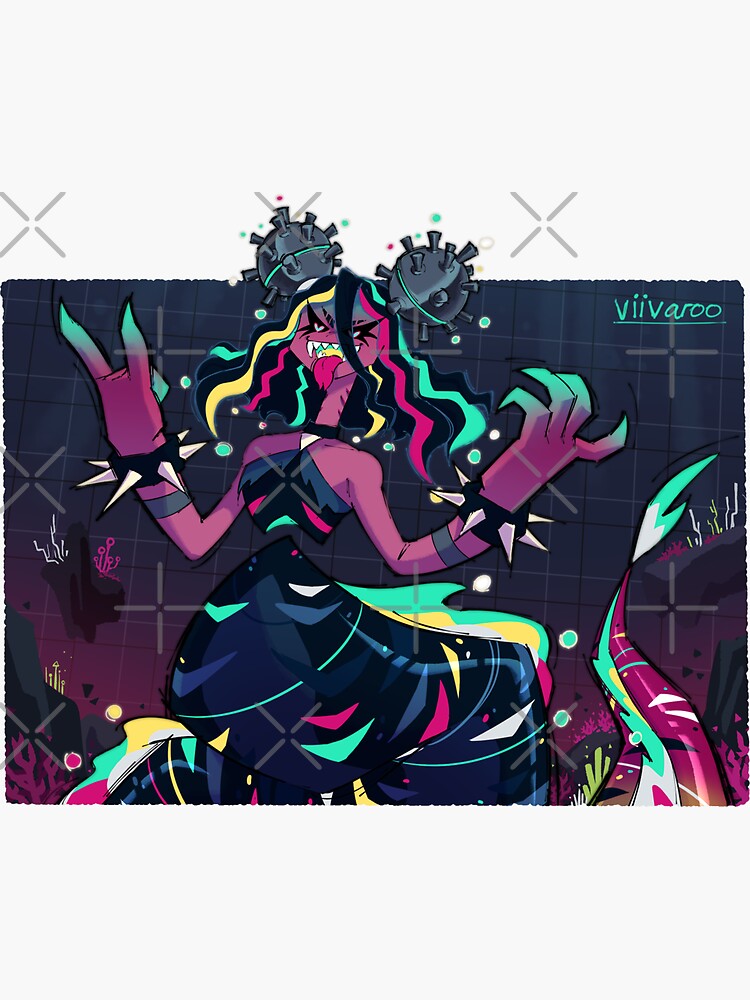 "METAL Sayu - Phase 3" Sticker by viivaroo | Redbubble