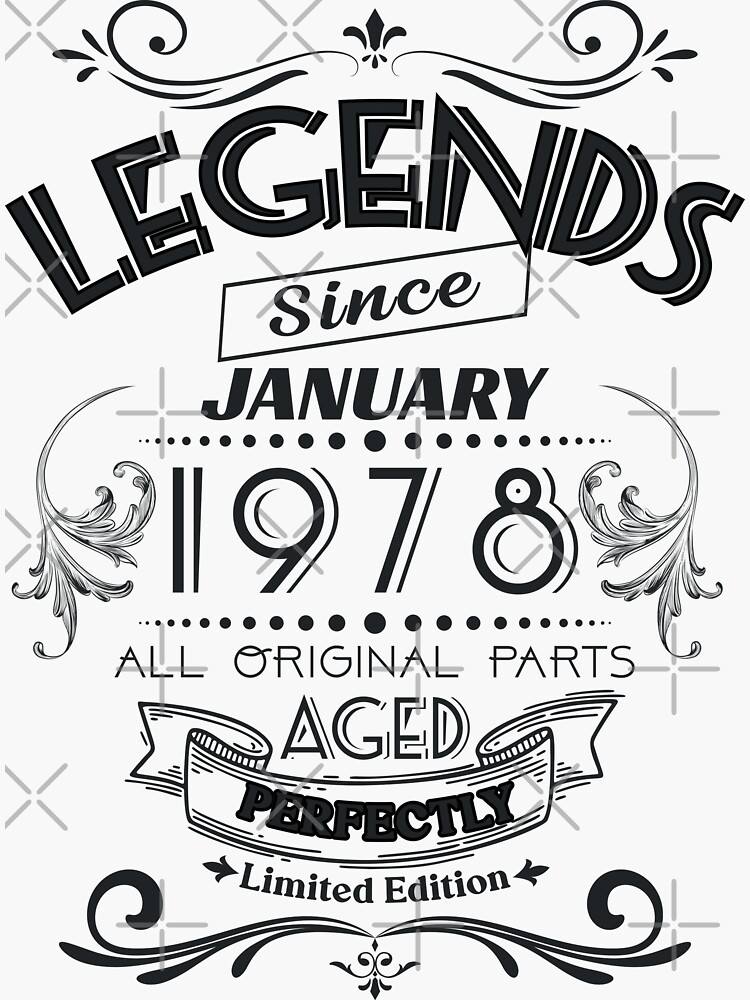 "Legends since January 1978 vintage shirt for legends original parts ...