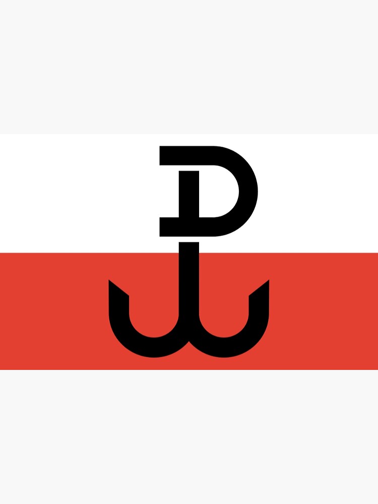 "Flag of the Polish partisans" Sticker for Sale by Rashkin | Redbubble