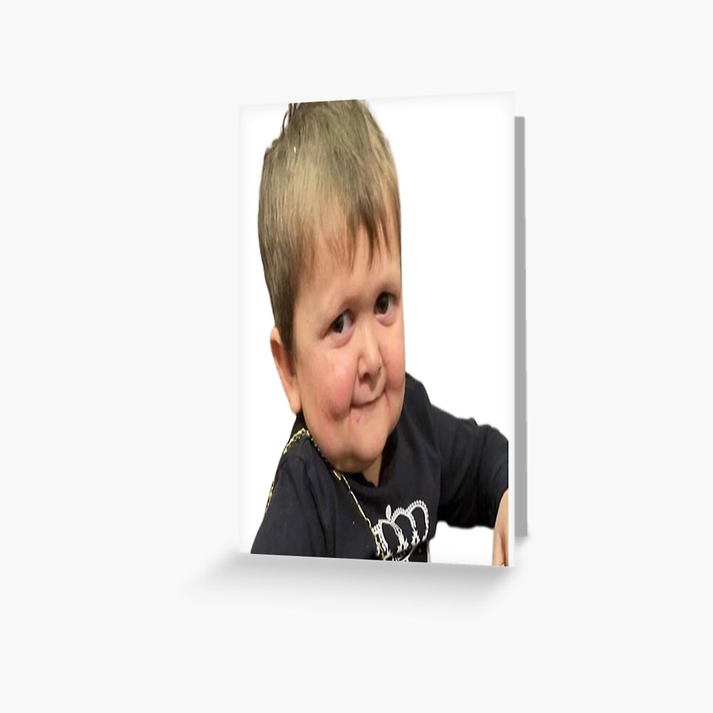 "Hasbulla Angry Face" Greeting Card by BitternotMeme | Redbubble