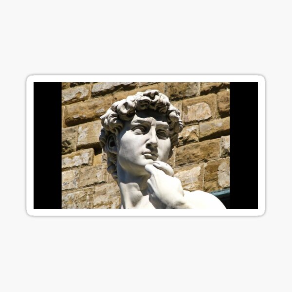 "David Michelangelo" Sticker by tatyyaki | Redbubble
