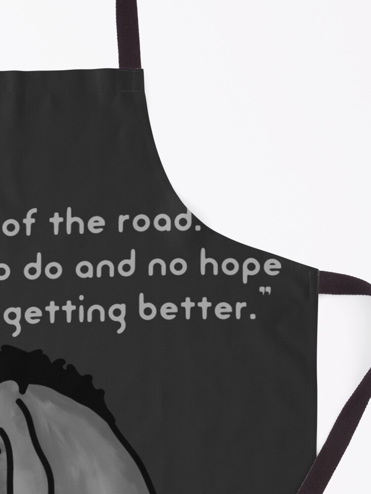 Disney Winnie The Pooh Sad Eeyore Quote Kitchen Apron sold by Comoros ...