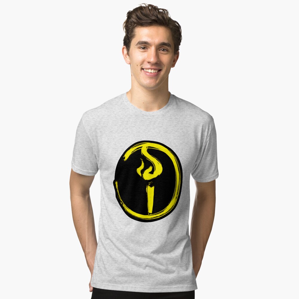 "Light Bearer Symbol With Black Background" Sticker for Sale by ...