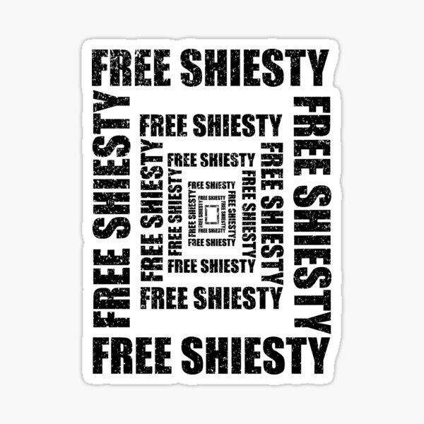 "Free Pooh Shiesty DESIGN T-shirt classic " Sticker for Sale by ...