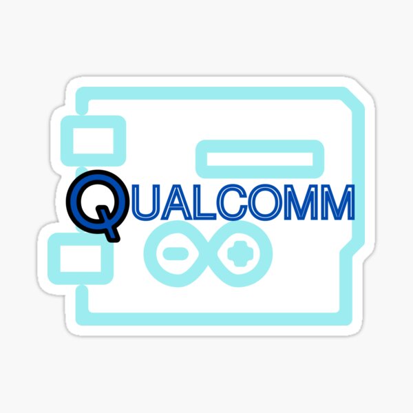 "Qualcomm" Sticker by USA-TOP-DESIGNS | Redbubble
