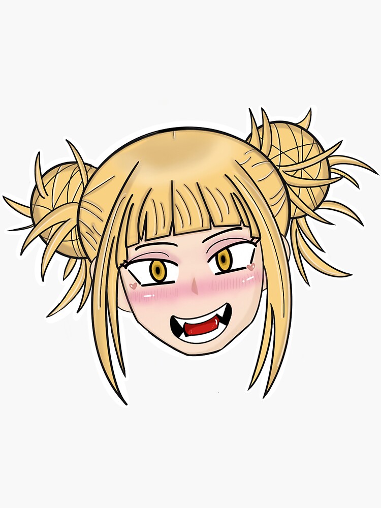 "Himiko Toga Sticker BNHA (MHA)" Sticker for Sale by RaccsCrafts ...
