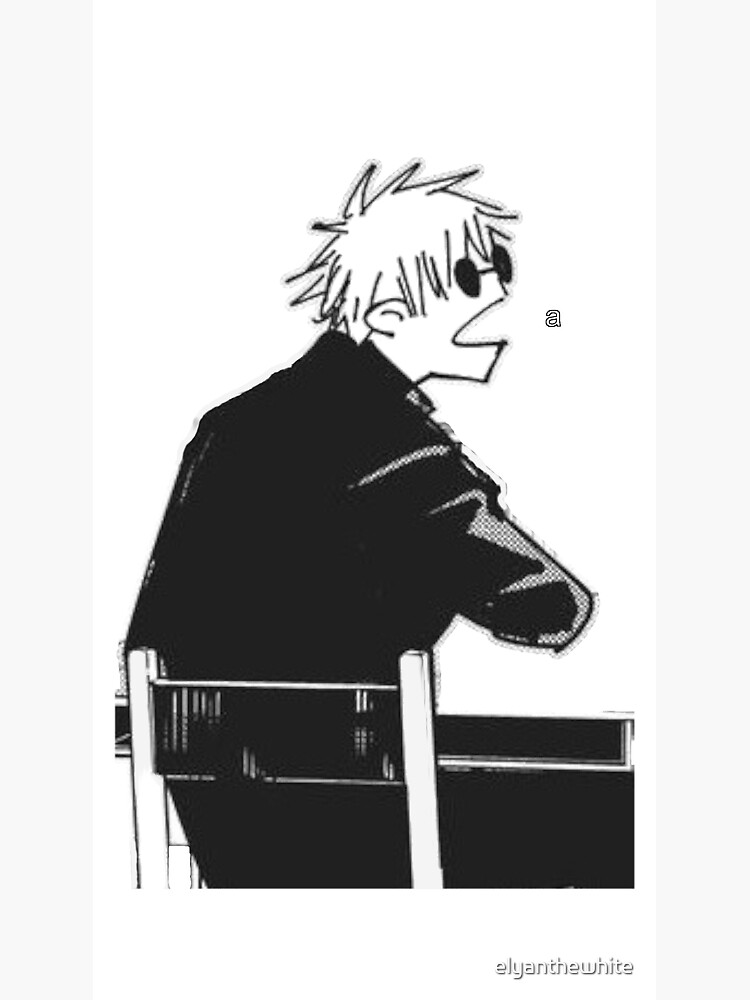 "low quality gojo" Poster for Sale by elyanthewhite | Redbubble