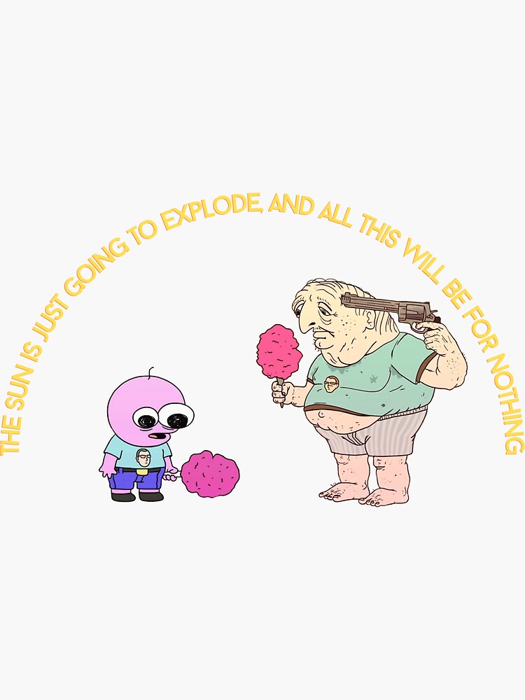 "Best Seller Smiling Friends - Pim & Desmond" Sticker by Cstahler92 ...