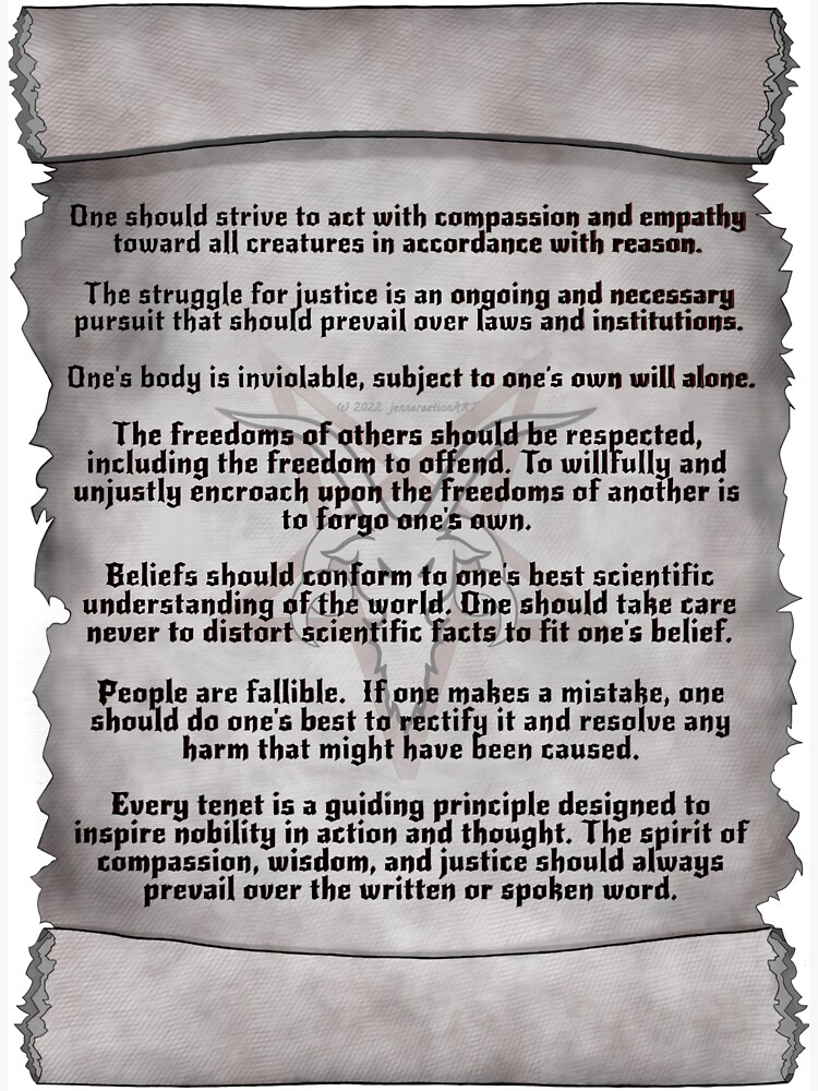 "Officially licensed TST tenets" Sticker for Sale by jennaraetionART ...