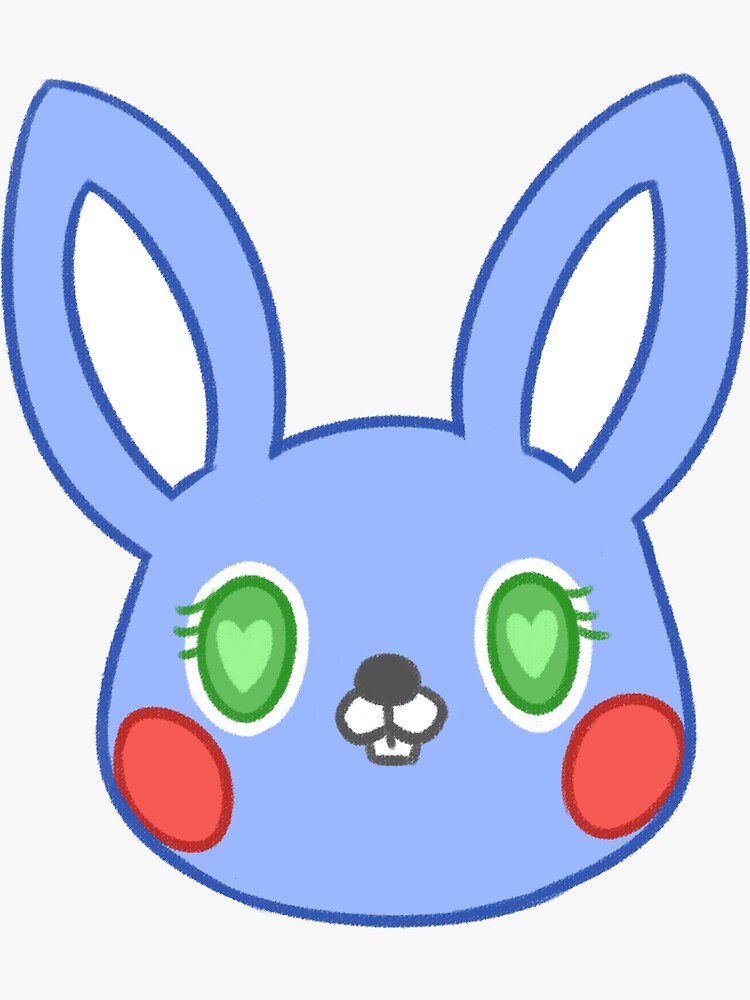 "Toy Bonnie" Sticker by shadesdraws | Redbubble