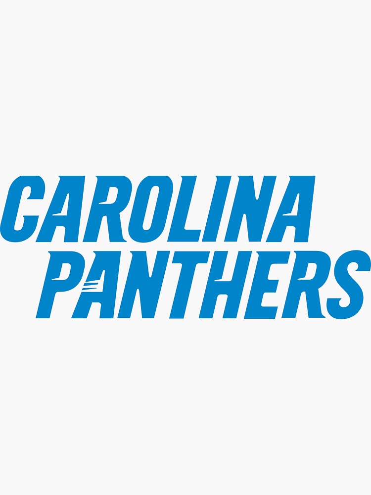 "Panthers-Wordmark" Sticker for Sale by denidesign1 | Redbubble