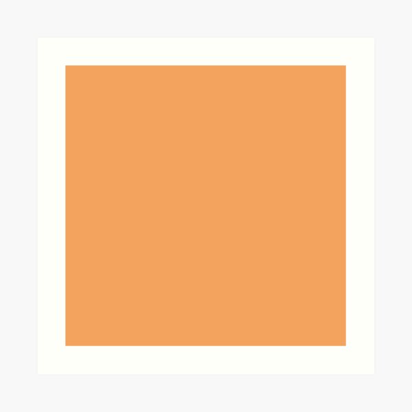 "Sandy brown color by ADDUP || Plain light brown color." Art Print by ...