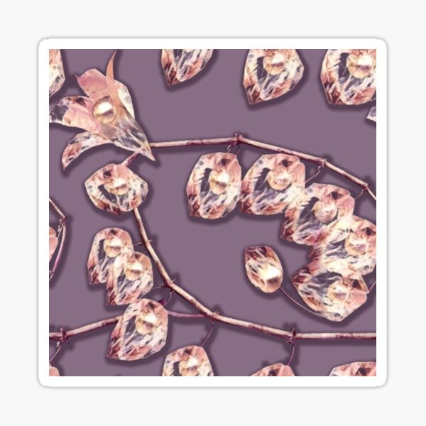 "physalis, like crystal, transparent, very peri, monochrome ...