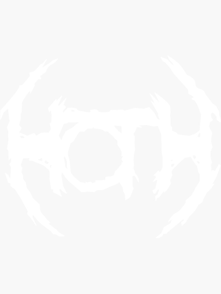 "Hoth Logo (White)" Sticker for Sale by JasonHale335 | Redbubble