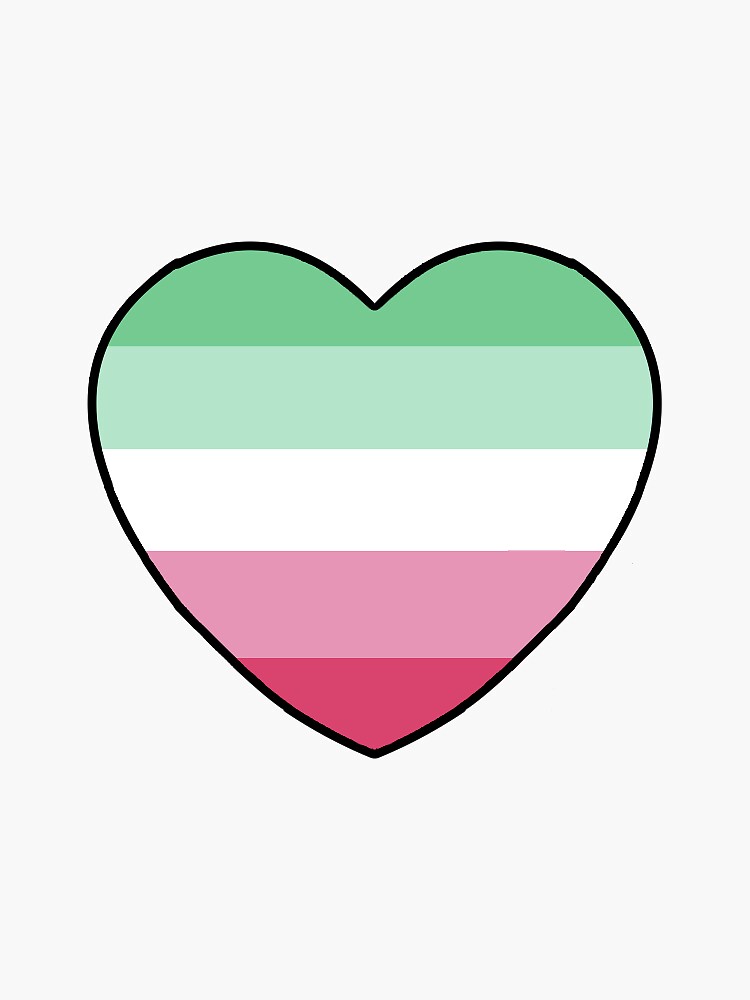 "Abro LGBTQIA Pride Heart" Sticker by NostalgiaCity | Redbubble