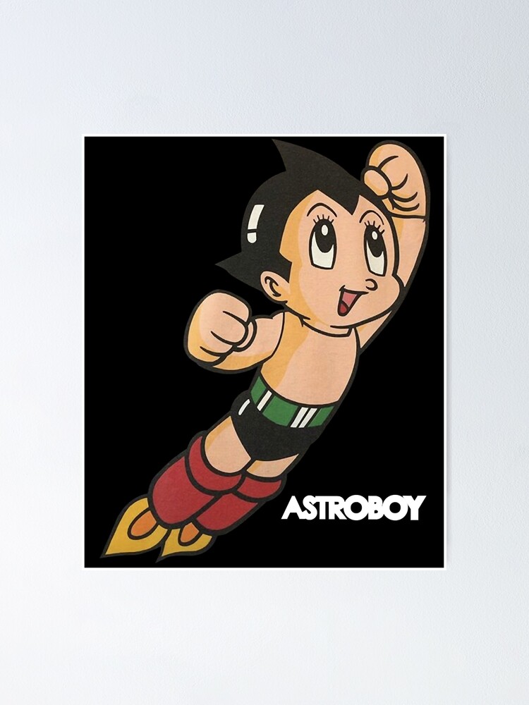 Póster «Vintage Astroboy Anime Robot Show Astro Boy Arte espacial ...