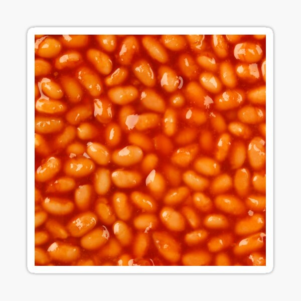 "Baked Beans" Sticker for Sale by Lylabean22 | Redbubble