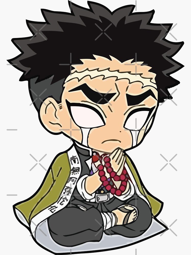 "Gyomei" Sticker by khushibarnawal | Redbubble