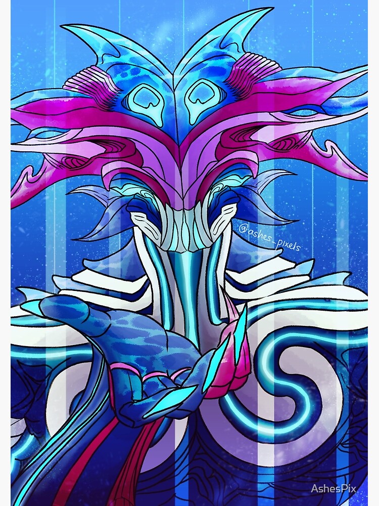 "Hydroid Deluxe - Warframe" Poster for Sale by AshesPix | Redbubble